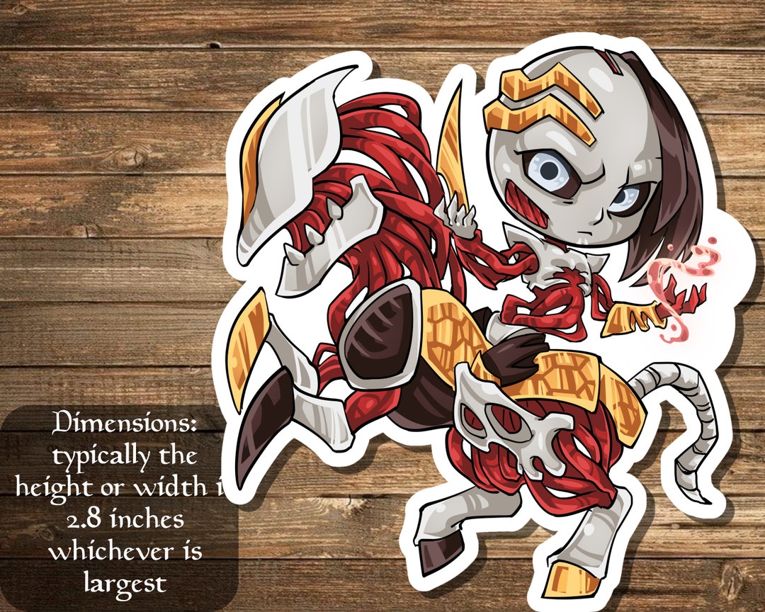 Ria Ivor, Bane of Bladehold Sticker- Perfect for Deck Boxes, Laptops ...