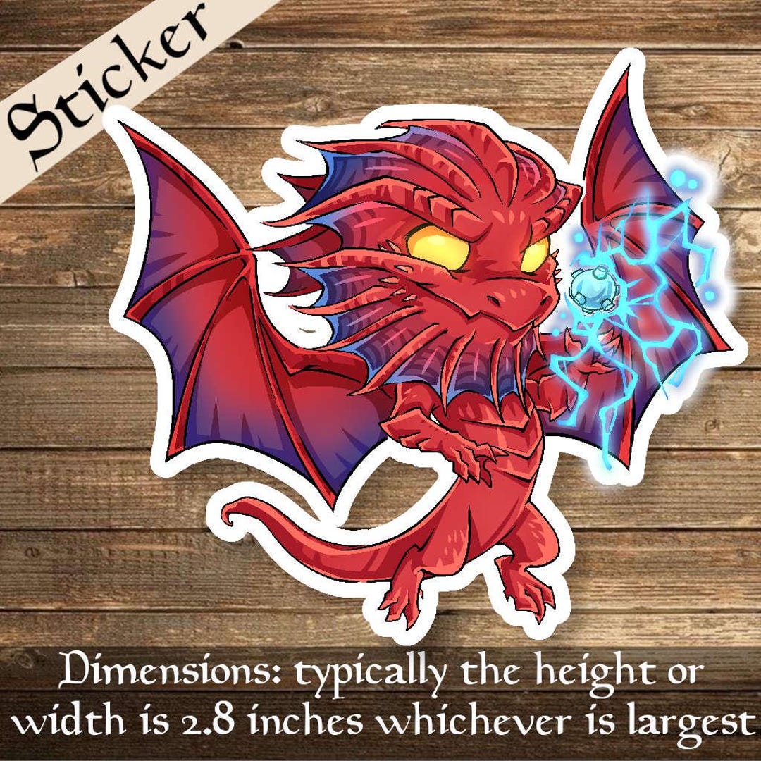 Niv Mizzet, Visionary Deck Box Sticker- Perfect for Deck Boxes, Laptops, Journals, Planners+ by ...