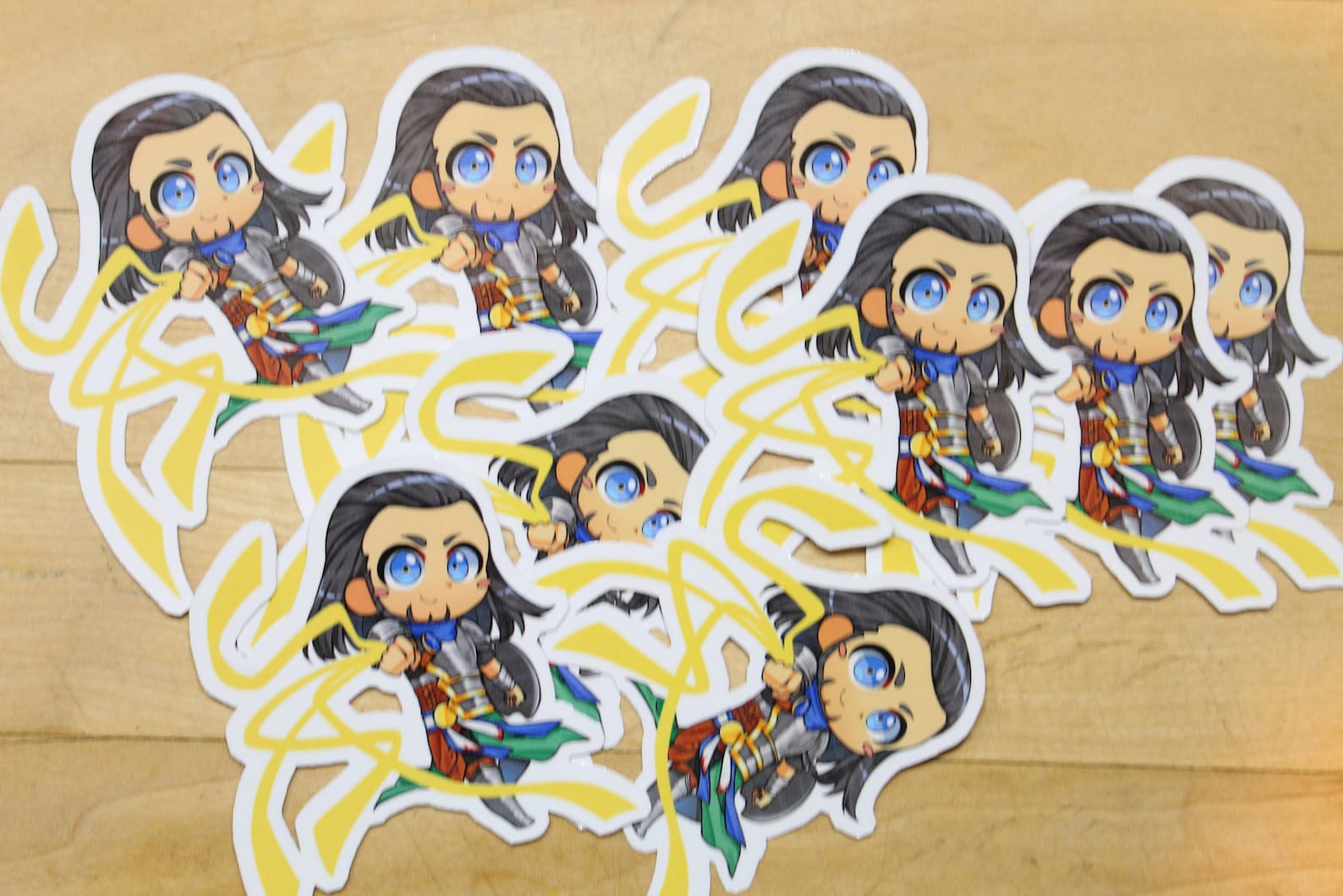 MTG gideon Chibi Styled Sticker for Deck Boxes - Etsy