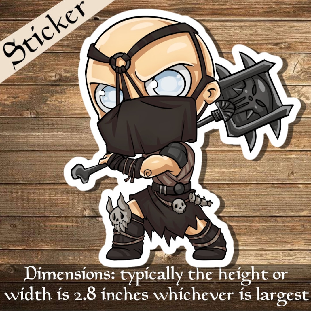 Coram the Undertaker Deck Box Sticker- Perfect for Deck Boxes, Laptops ...