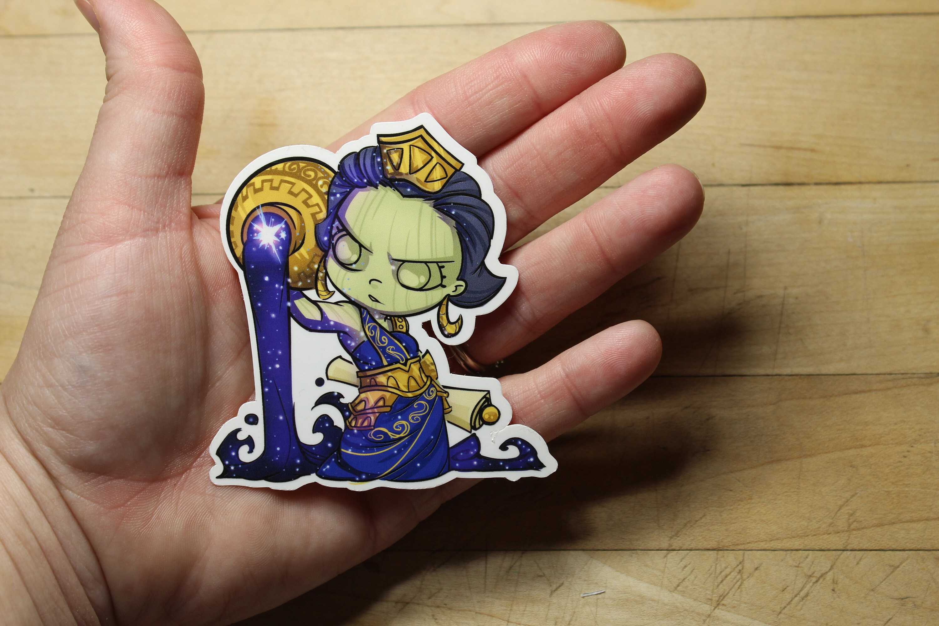 Chibi Ephara Sticker Inspired by Magic the Gathering Decals | Etsy
