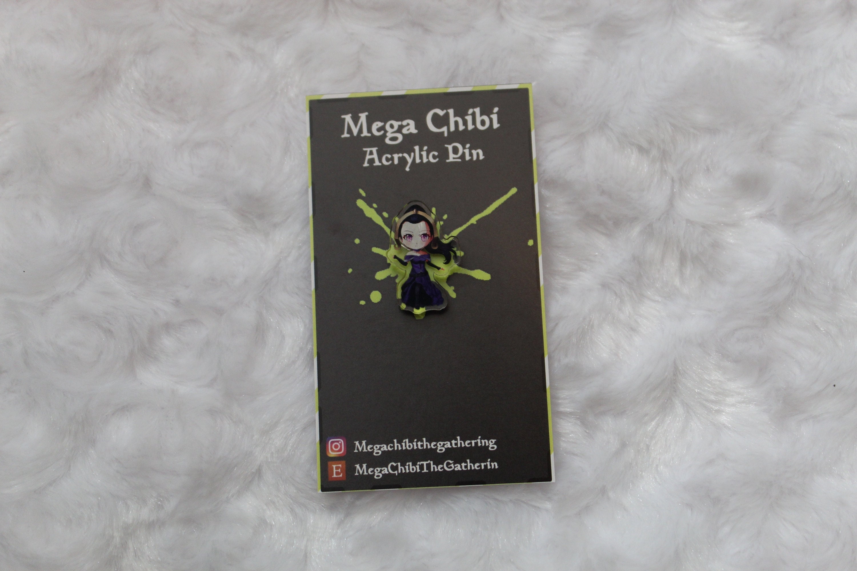 Liliana Vess Alt 2 Pin- Mtg Themed Acrylic Pins for Backpacks, Shirts ...