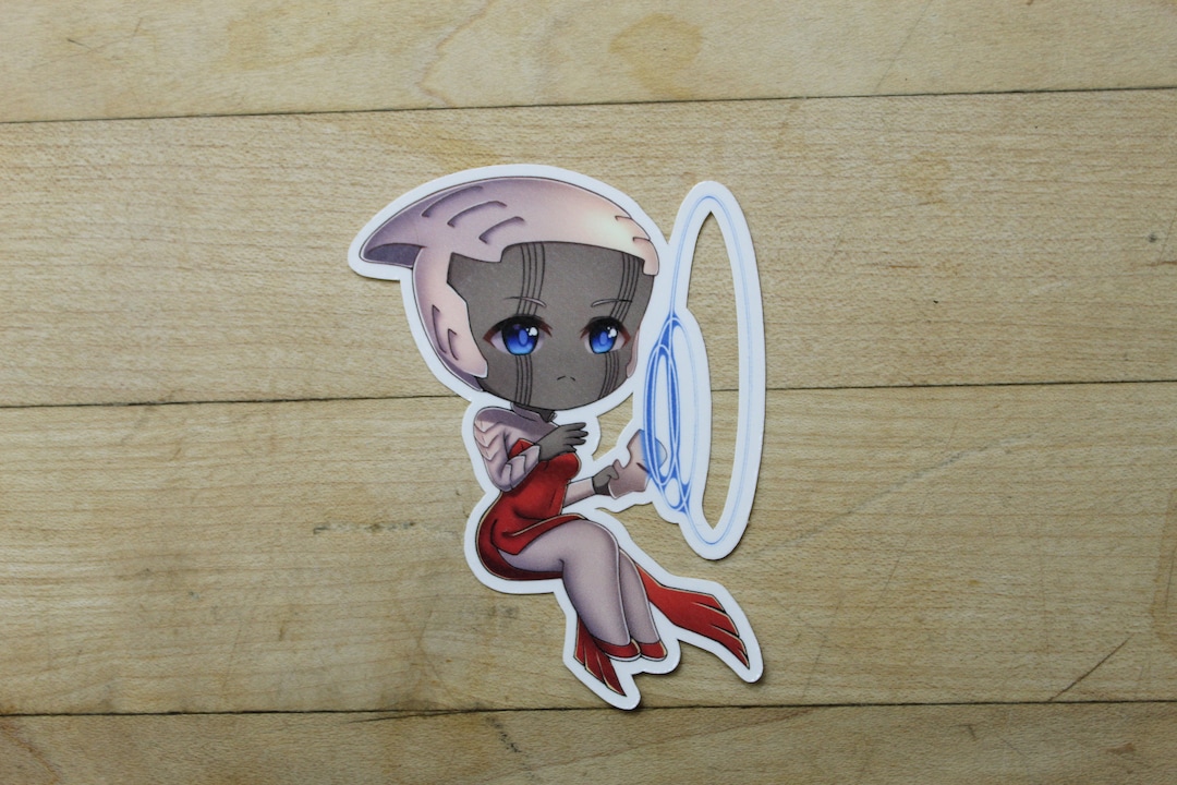 Chibi Varina, Lich Queen Sticker Inspired by - Decals Perfect for Deck ...
