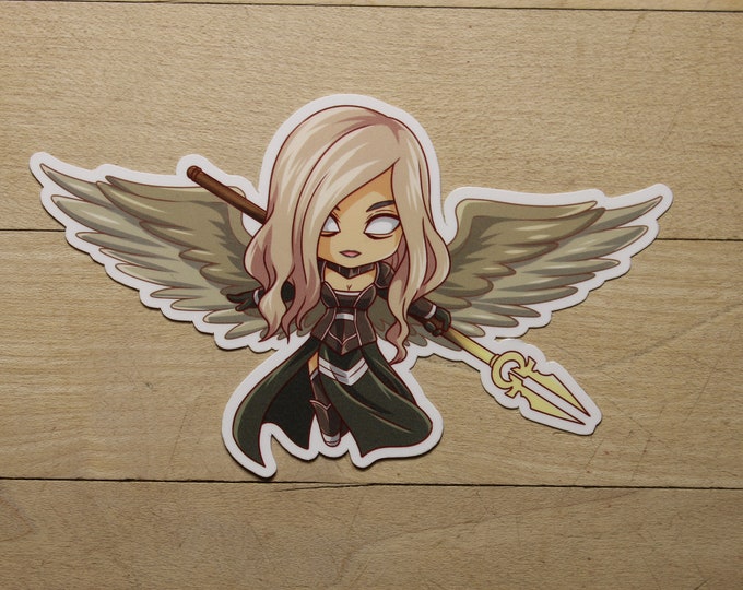 Chibi Sheoldred, Whispering One Sticker Inspired by Magic the Gathering ...