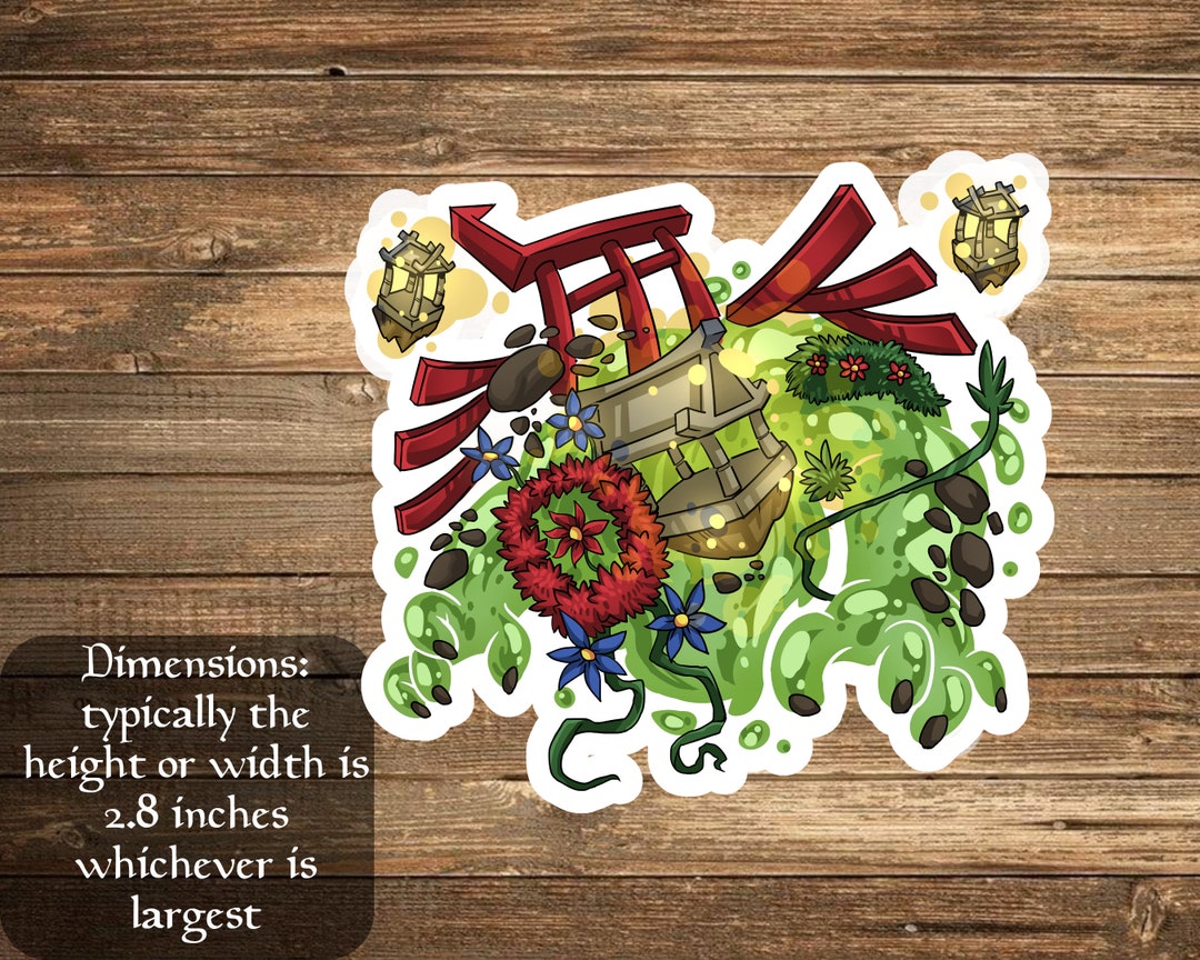 Go-shintai of Life's Origin - Decals Perfect for Deck Boxes, S, Laptops ...
