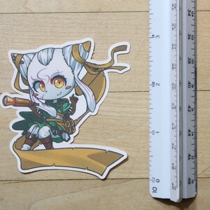 Chibi Inspired Tamiyo Sticker for Deck Boxes, S, Laptops, Journals ...