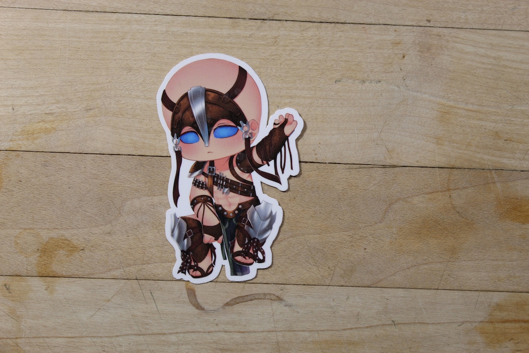 Chibi Oloro, Ageless Ascetic Sticker Inspired by Magic- Decals Perfect ...