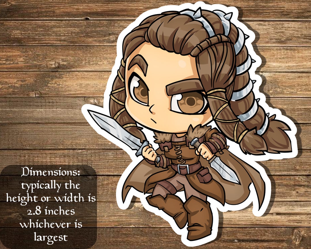 Alena, Kessig Trapper Sticker Inspired by Magic- Perfect for Deck Boxes ...