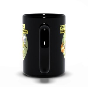 Chibi Ajani Mtg Inspired Black Mugs, Perfect Gift for Fans of Magic the ...