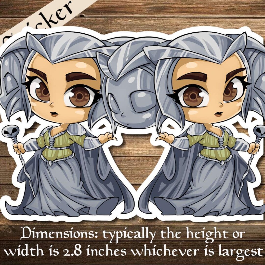 Omo, Queen of Vesuva Deck Box Sticker- Perfect for Deck Boxes, Laptops ...