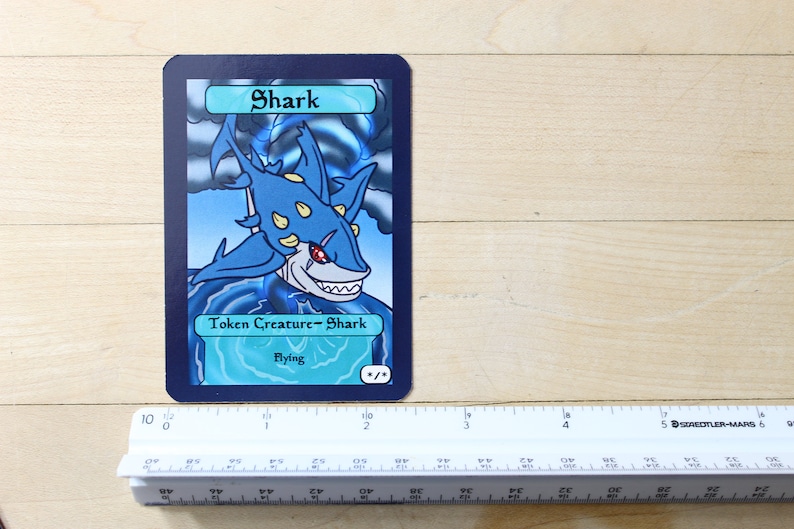 Shark Tokens Chibi-styled "m-21" Mtg Inspired Singles- Perfect for ...