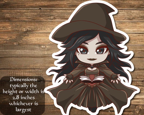 Tasha Witch Queen Sticker Inspired by Magic Perfect for - Etsy