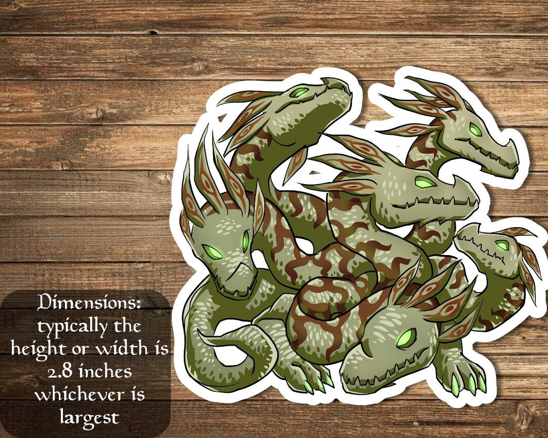 Gargos, Vicious Watcher Sticker- Perfect for Deck Boxes, Laptops ...
