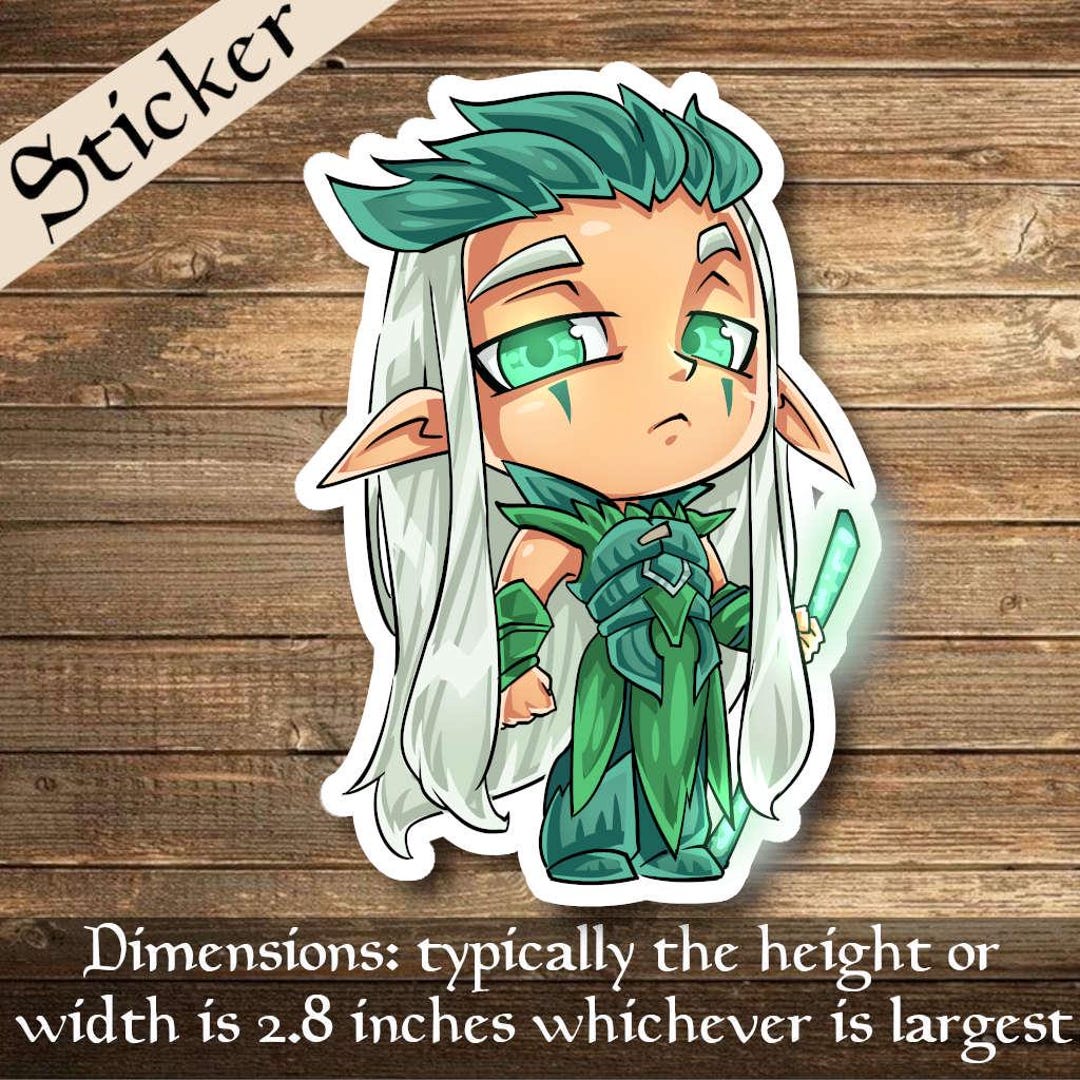 Dionus, Elvish Archdruid Sticker- Perfect for Deck Boxes, Laptops ...