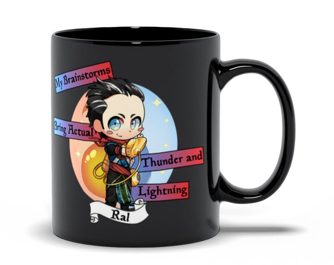 Chibi Tamiyo Mtg Inspired Black Mugs Perfect Gift for Fans of | Etsy