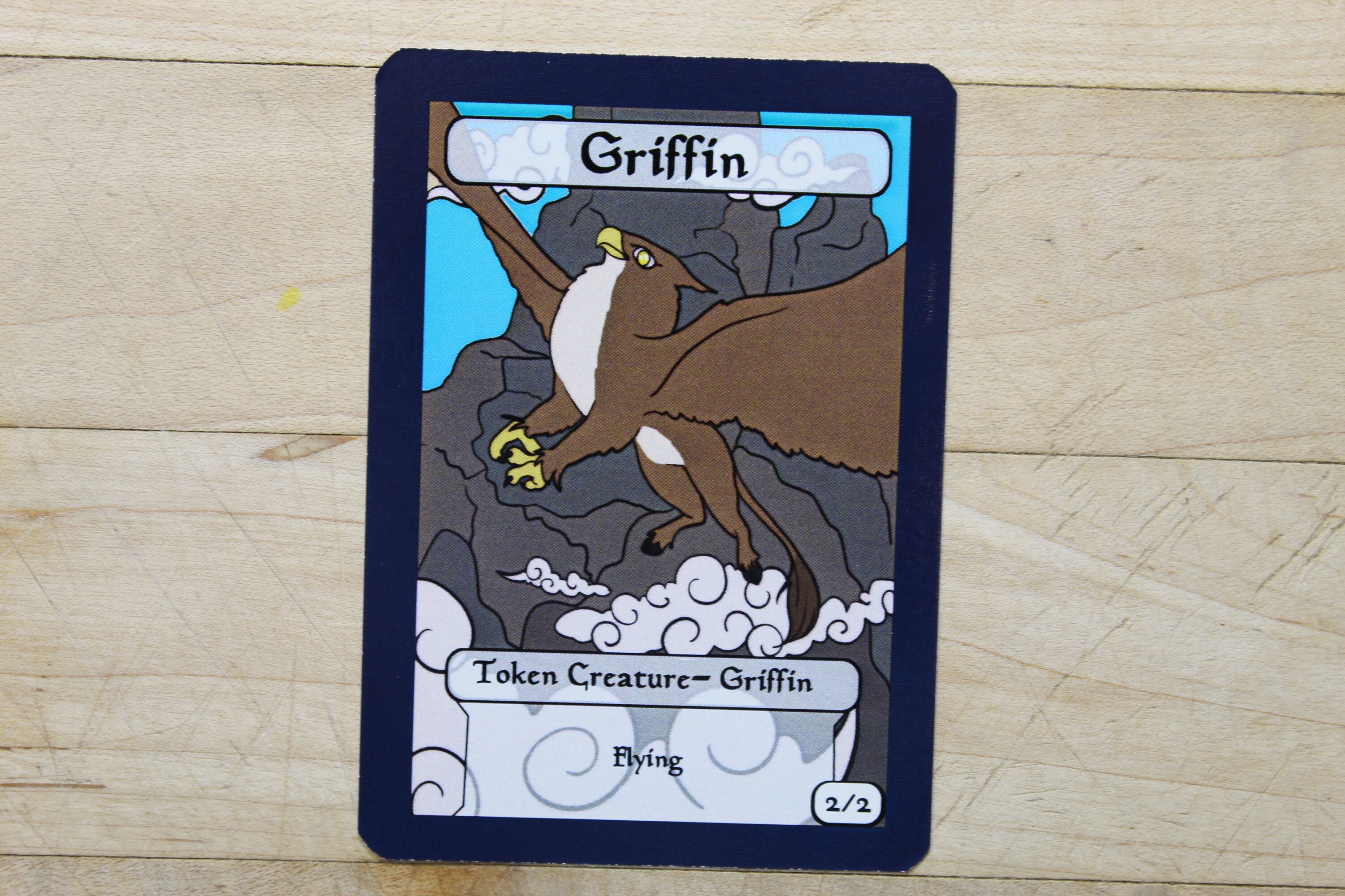 2/2 Griffin Chibi-Styled Tokens M-21 Mtg | Etsy