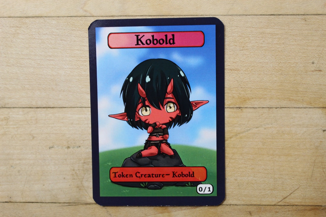 Kobold Token Chibi Singles for Alter Art Proxy in Edh,standard ...