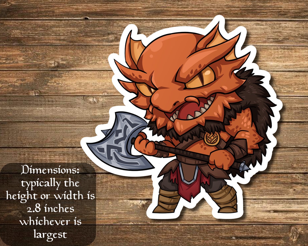 Vrondiss_ Rage of Ancients Sticker- Perfect for Deck Boxes, Laptops ...