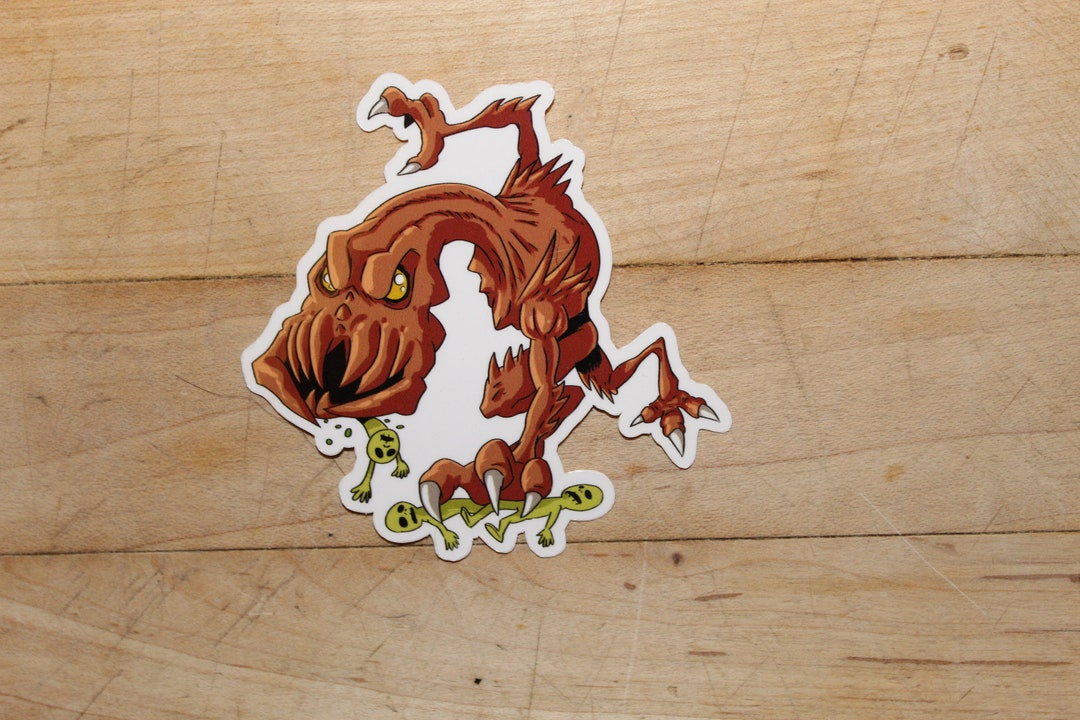 Lhurgoyf Sticker - Decals Perfect for Deck Boxes, S, Laptops, Journals ...