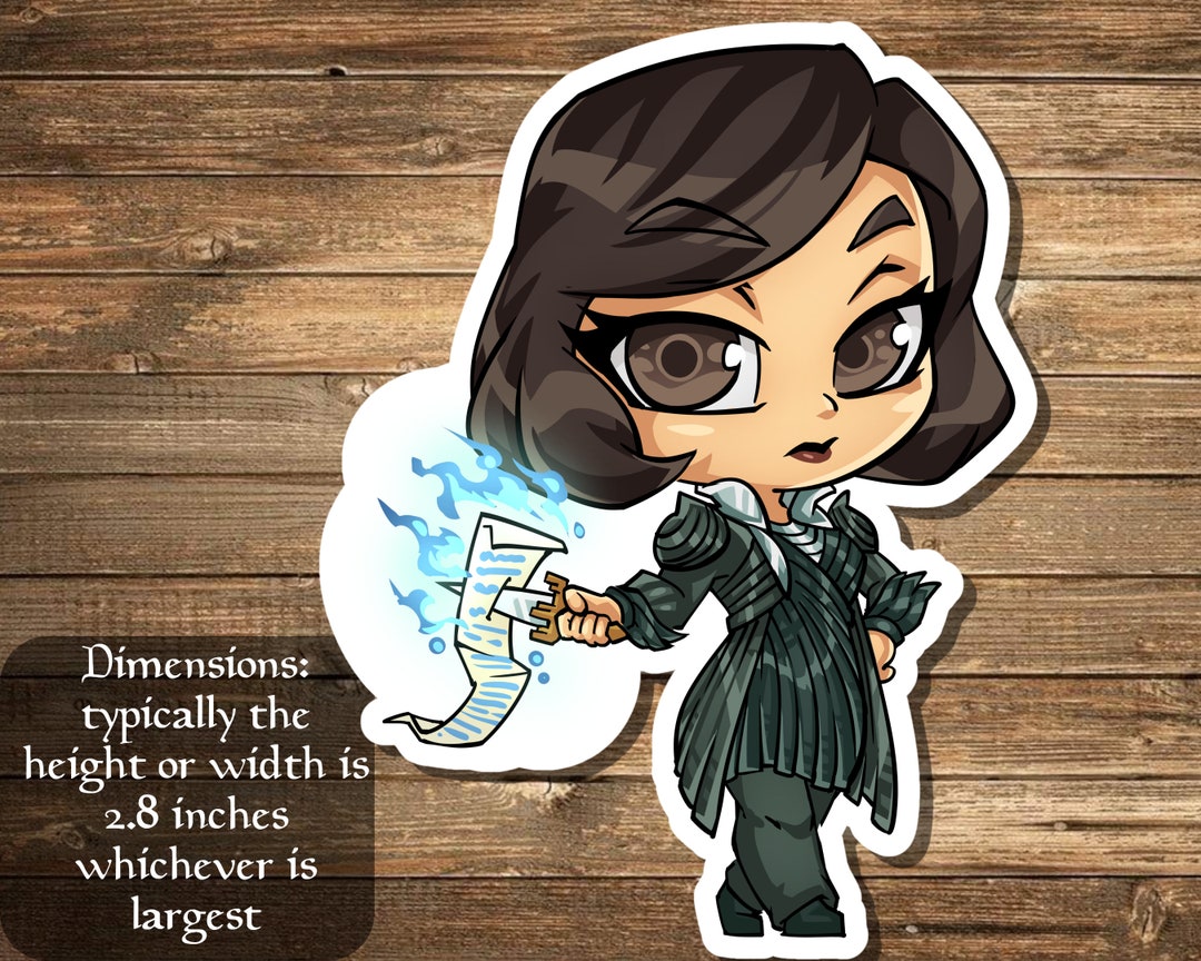 Lagrella, the Magpie Inspired by Magic- Perfect for Deck Boxes, Laptops ...