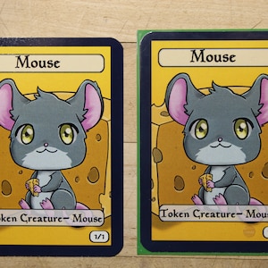 1/1 Mouse Token Singles for Alter Art, Edh,standard,commander,vintage ...