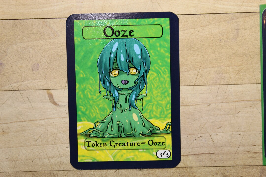 3/3 Ooze Token Singles for Alter Art, Edh,standard,commander,vintage ...