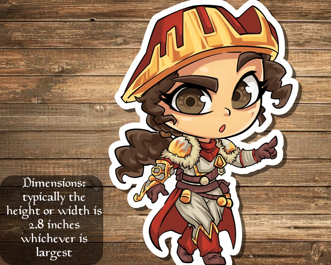Nelly Borca, Impulsive Accuser Sticker- Perfect for Deck Boxes, Laptops, Journals, Planners+ by ...
