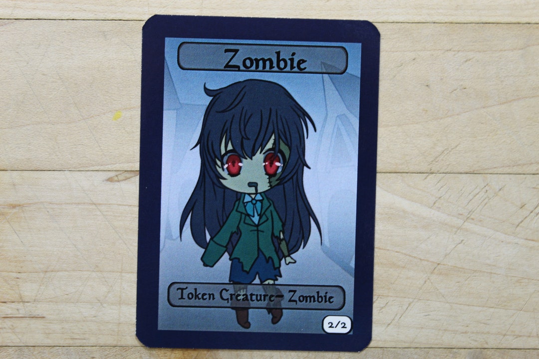 Zombie Tokens Chibi-styled Singles "m-21" Mtg Inspired- Perfect for ...