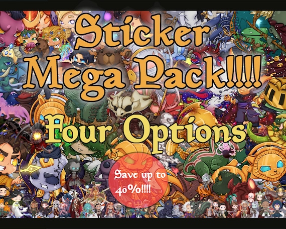 Sticker Bundle Packs 15 25 50 and 100 Options Great | Etsy