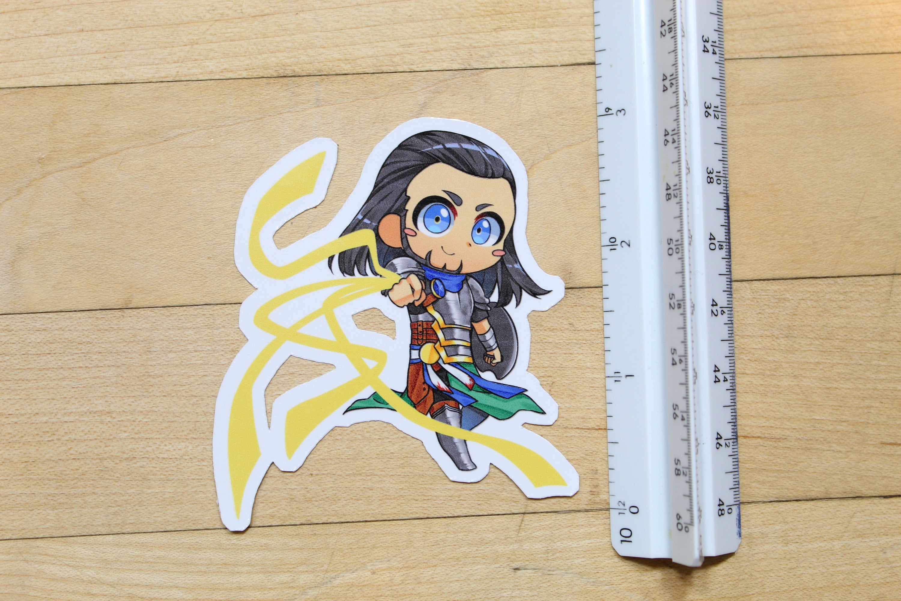 MTG gideon Chibi Styled Sticker for Deck Boxes - Etsy