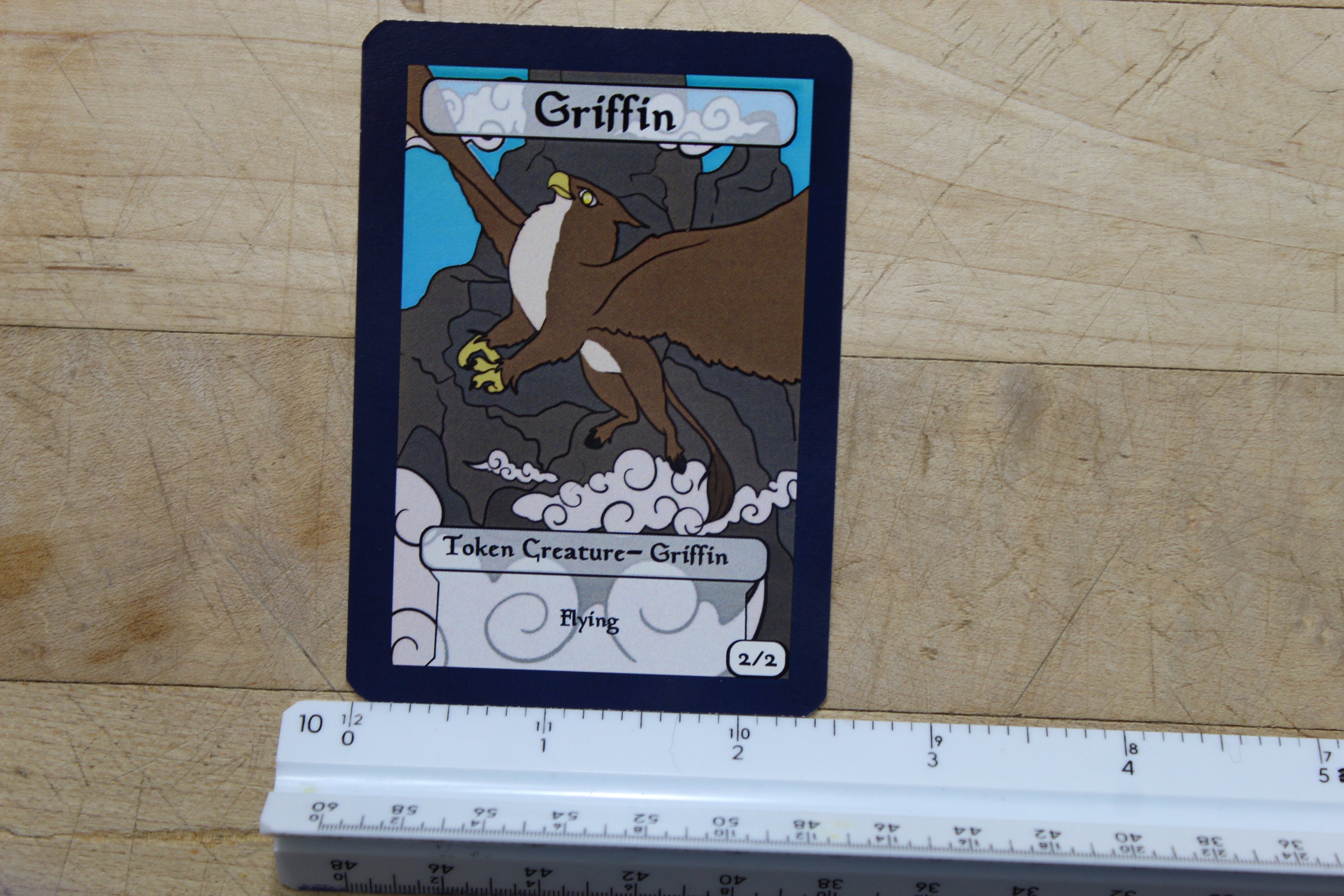 2/2 Griffin Chibi-Styled Tokens M-21 Mtg | Etsy