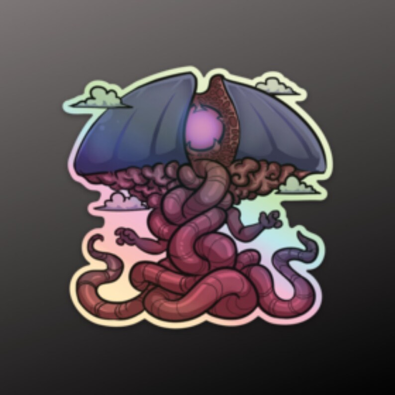 Holographic Emrakul Eldrazi Sticker Inspired by Magic the Gathering ...