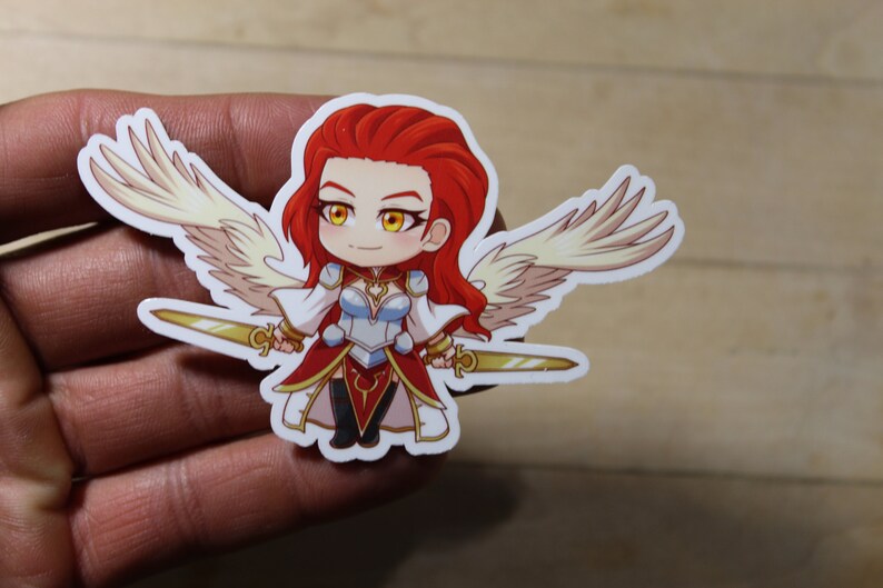 Chibi Gisela Blade of Goldnight Sticker Inspired by Magic - Etsy