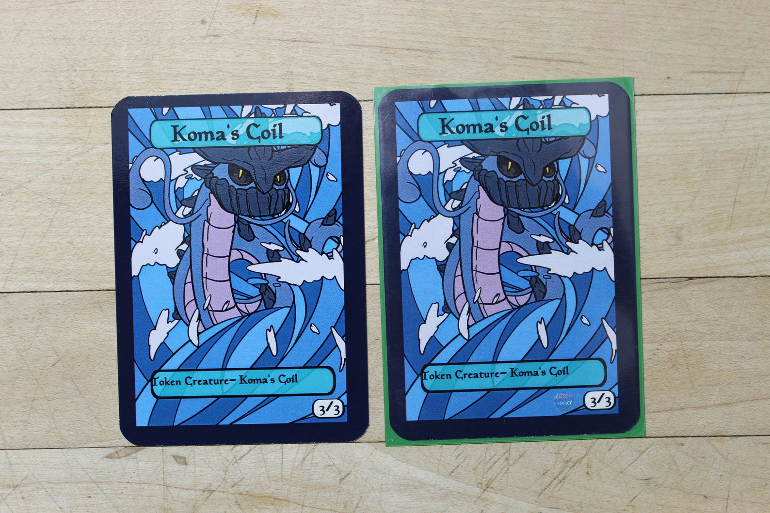 Koma's Coil Token Singles for Alter Art | Etsy