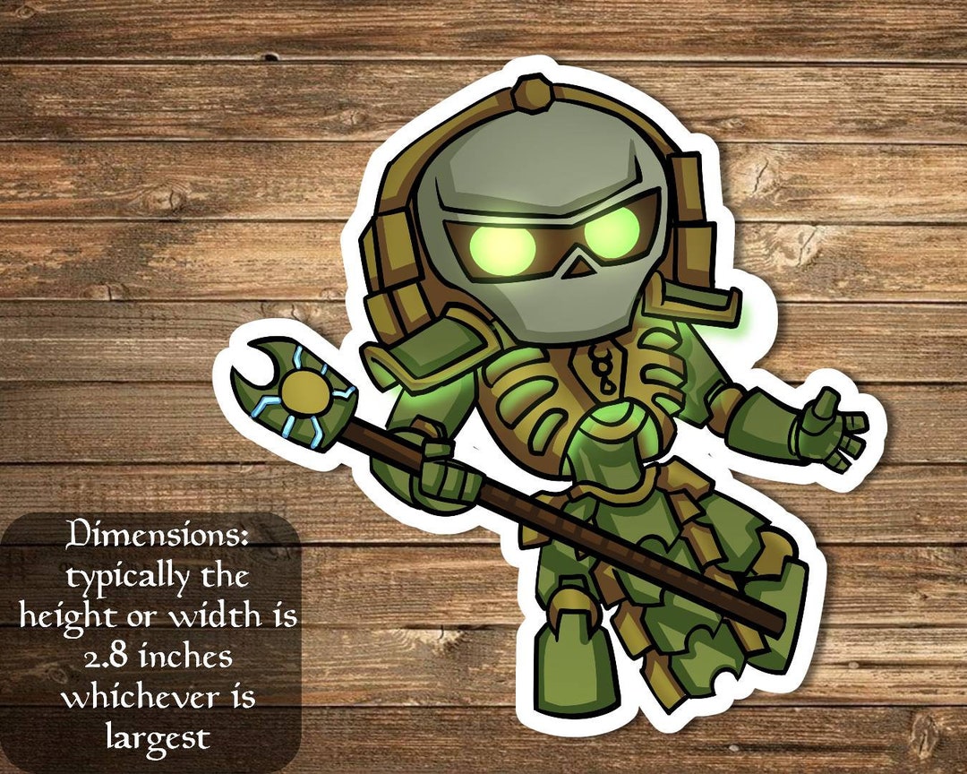 Trazyn, the Infinite Sticker- Perfect for Deck Boxes, Laptops, Journals ...