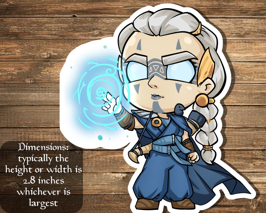 Inga Rune-eyes Sticker Inspired by Magic- Perfect for Deck Boxes ...