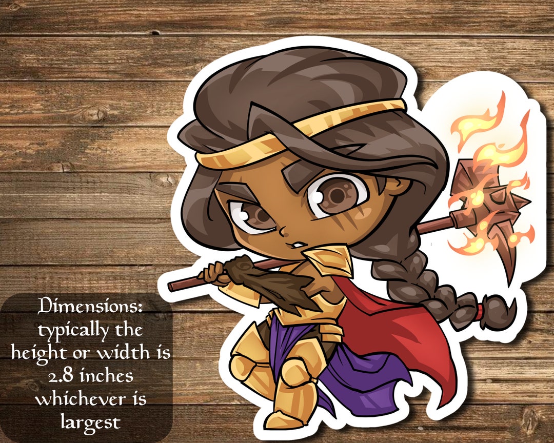 Imodane the Pyrohammer Sticker Inspired by Magic- Perfect for Deck ...