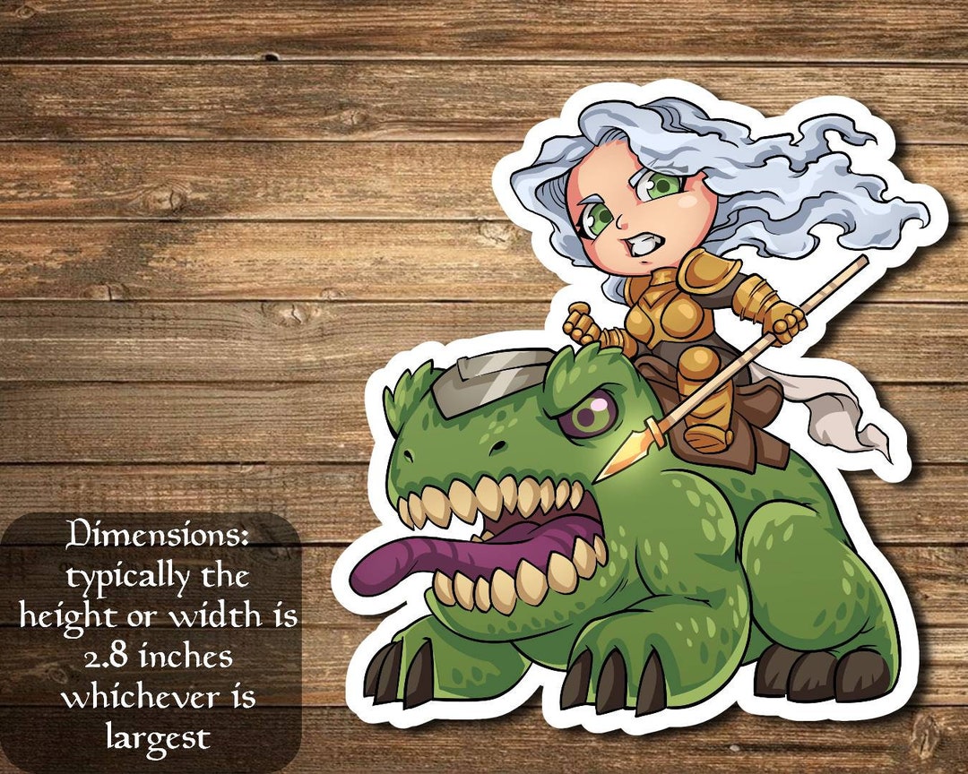 Thalia and the Gitrog Monster Sticker Inspired by Magic- Perfect for ...