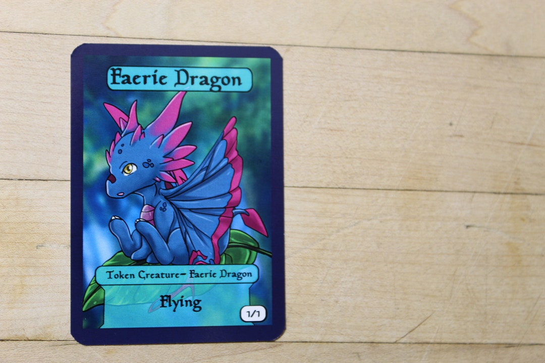 Faerie Dragon Token Singles for Alter Art Proxy in Edh,standard ...