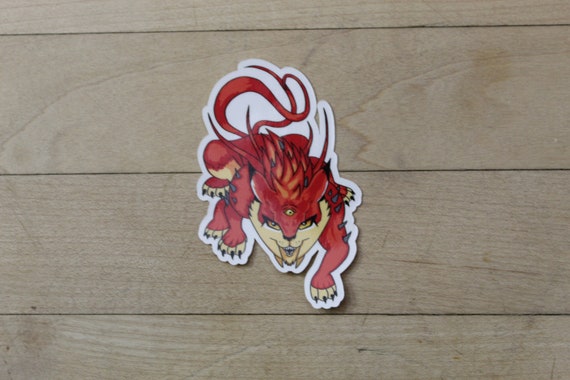 Chibi Silvar Devourer of the Free Sticker Inspired by Magic | Etsy