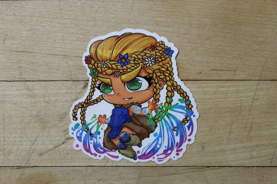 Chibi Esika God Sticker Inspired by Magic the Gathering | Etsy