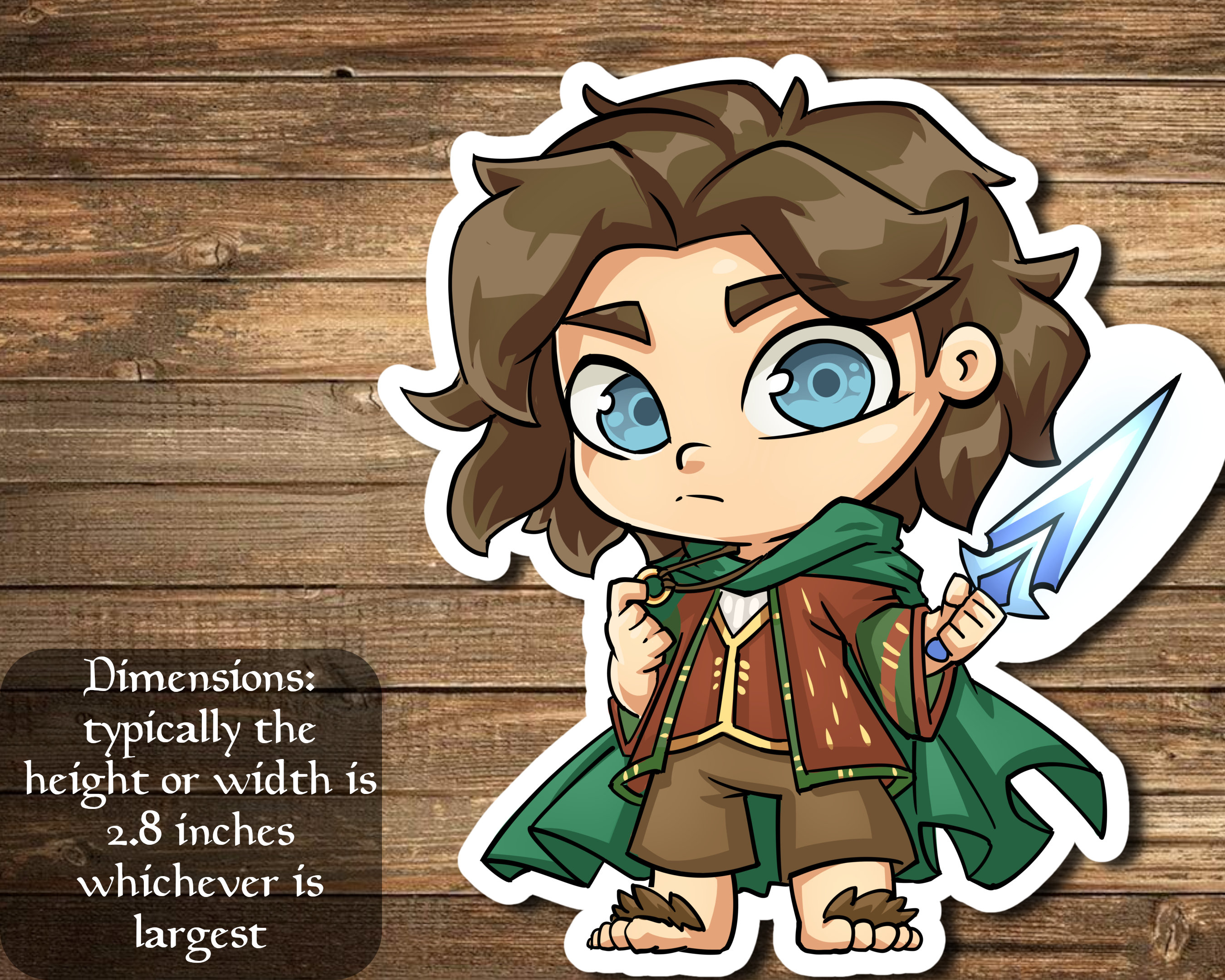 Frodo Baggins Chibi Pixel Chibi Bilbo Baggins By AkiBrocoli On