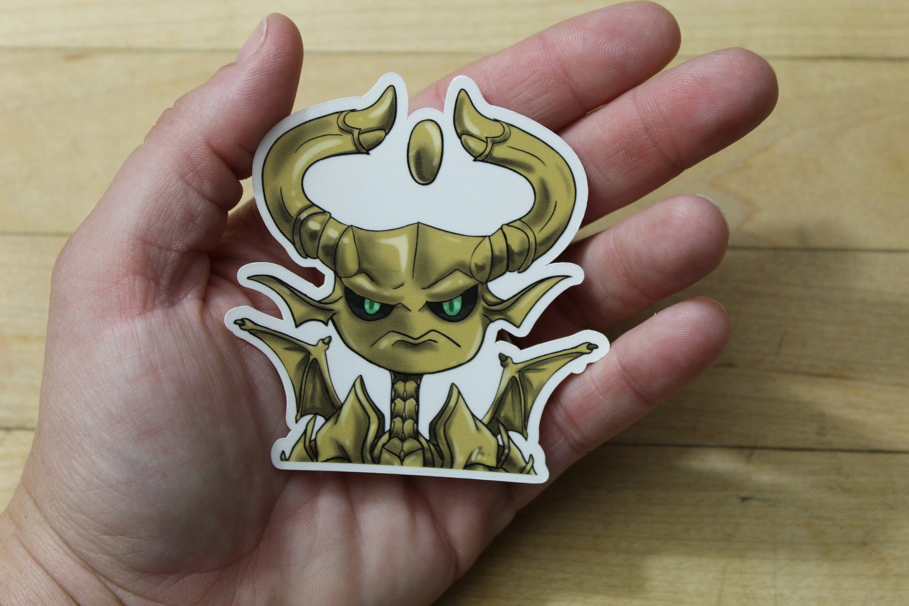 Chibi Nicol Bolas Peeker Sticker Laptops Journals Deckboxes | Etsy