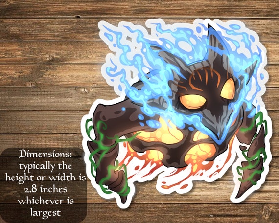 Maelstrom Wanderer Sticker Inspired by Magic Perfect for Deck - Etsy