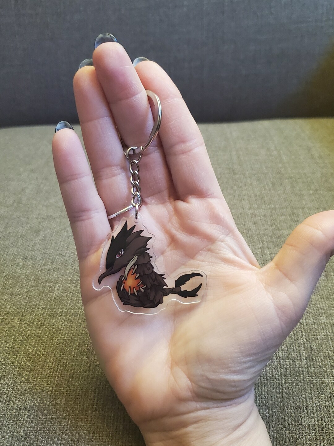 The First Sliver Keychain Inspired by Magic the Gathering- by Mega ...
