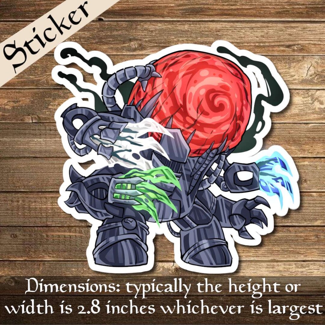 Omnath, Locus of All Deck Box Sticker- Perfect for Deck Boxes, Laptops ...