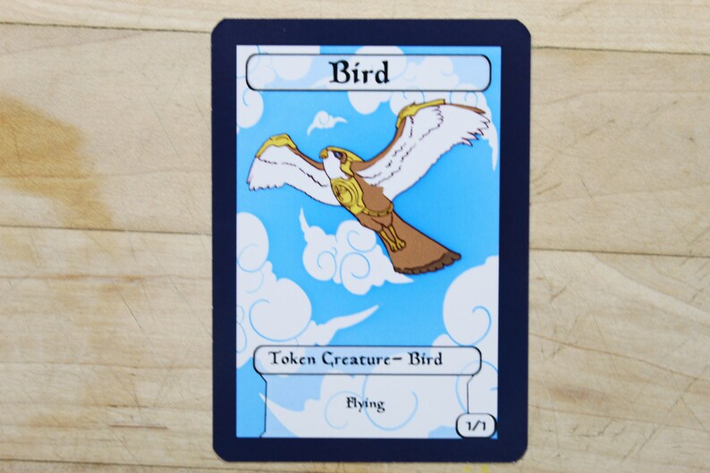 Bird Tokens Chibi-styled m-21 Mtg Inspired - Etsy