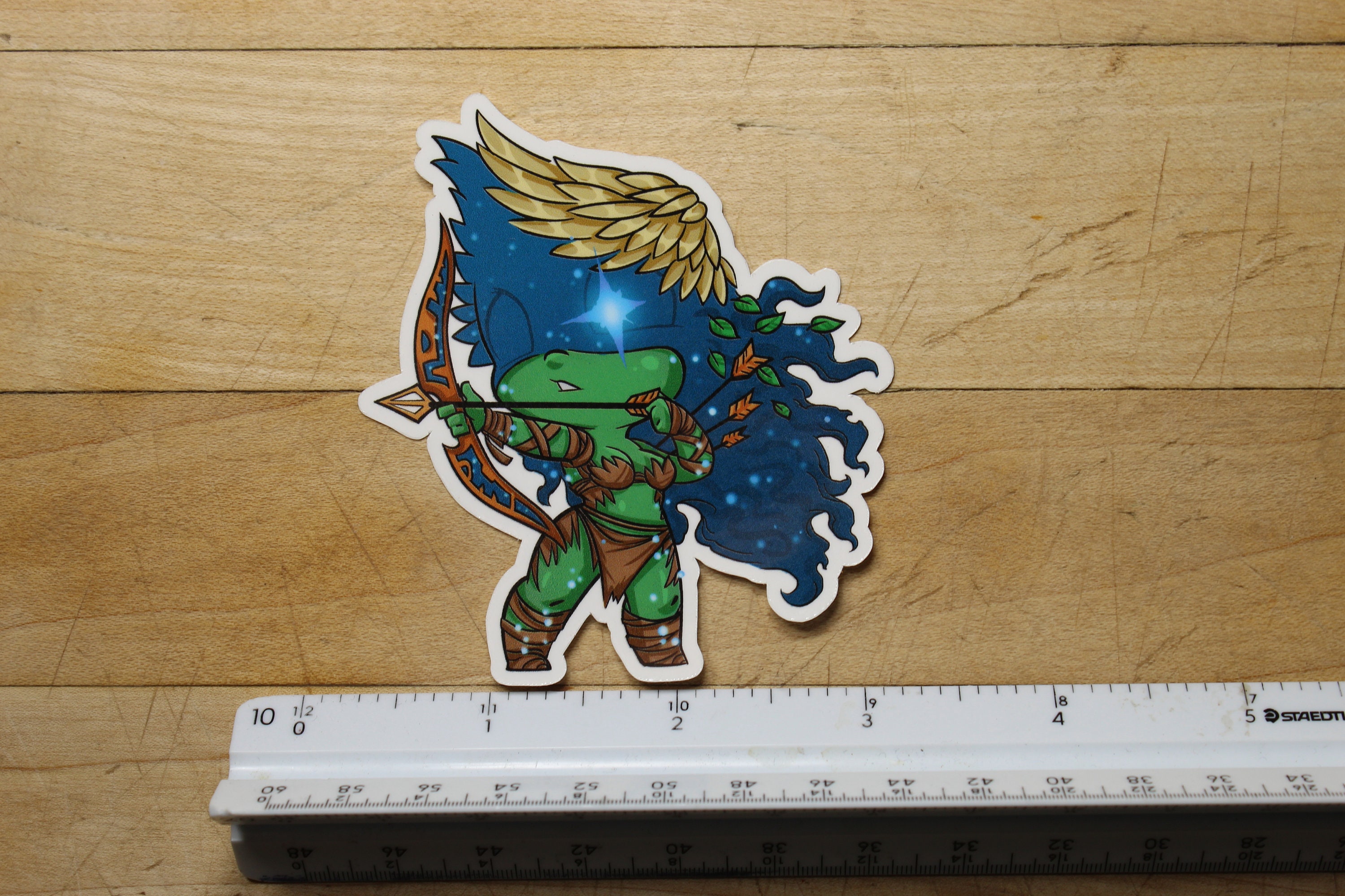 Chibi Nylea God Sticker Inspired by Magic the Gathering | Etsy
