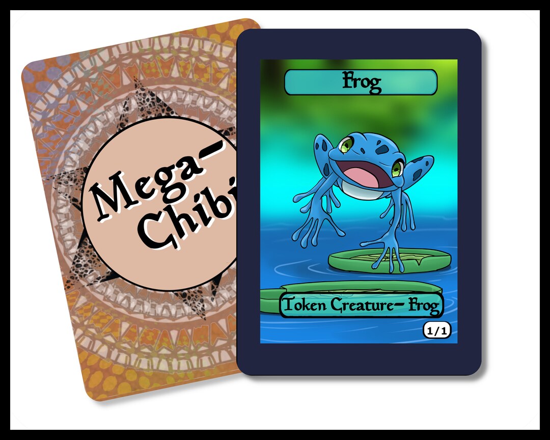 Frog 1-1 Token Singles for Alter Art, Edh,standard,commander,vintage ...