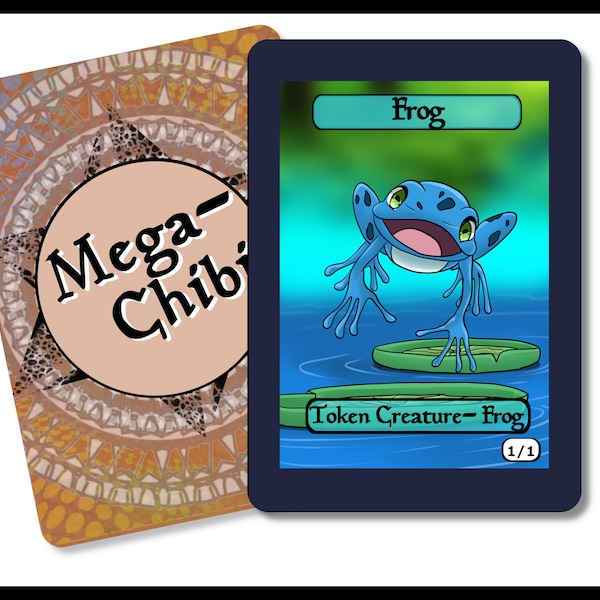 Mtg Frog Token - Etsy